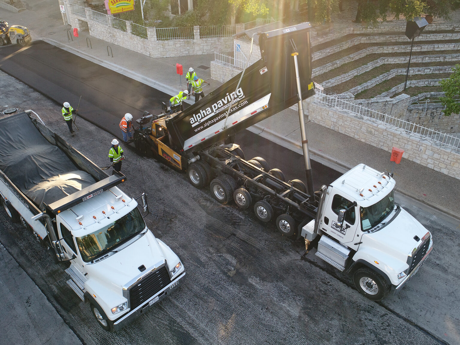 Asphalt Paving & Tire Scuffing | Alpha Paving Industries